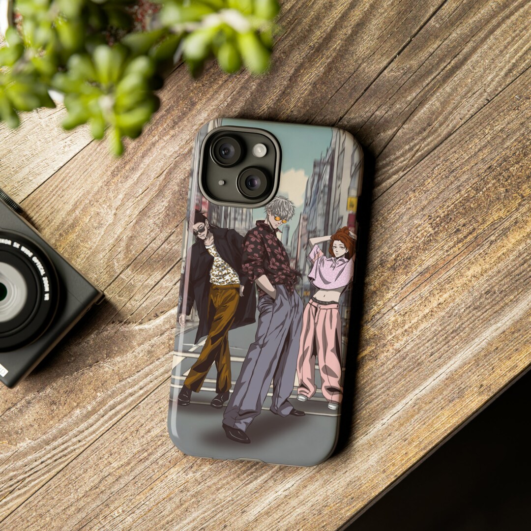 Jujutsu Kaisen Gojo Geto & Shoko iPhone Case Anime Phone - Etsy