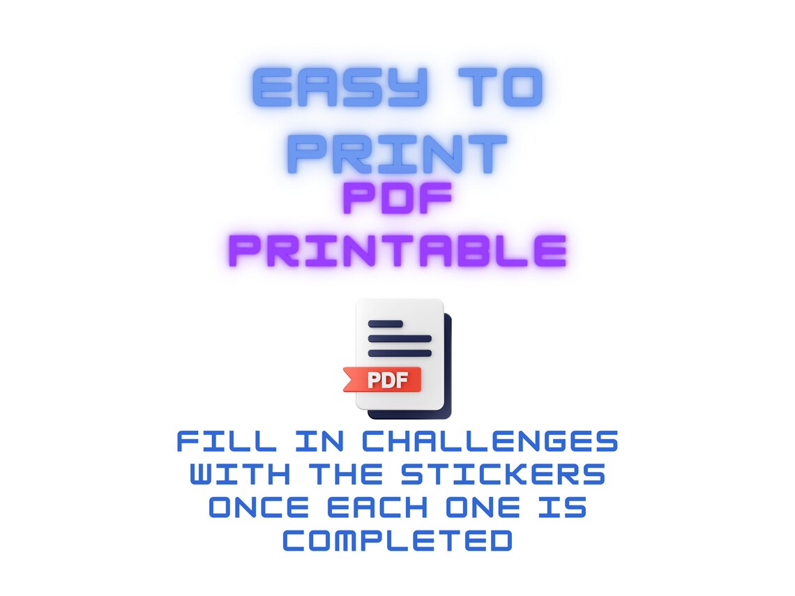 Space and Tech Themed Reading Challenge Bookmarks. Easy to Use PDF ...