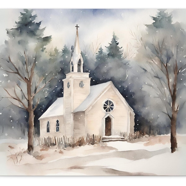 Rustic Church - Etsy