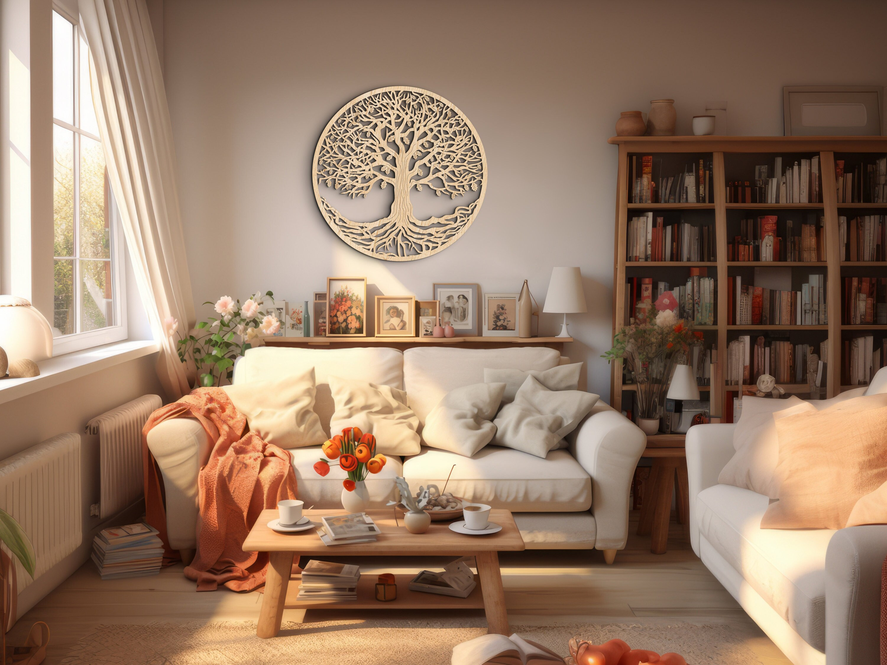 Artistic Trees of Life Symbolic Home Decor, Nature Inspired - Etsy