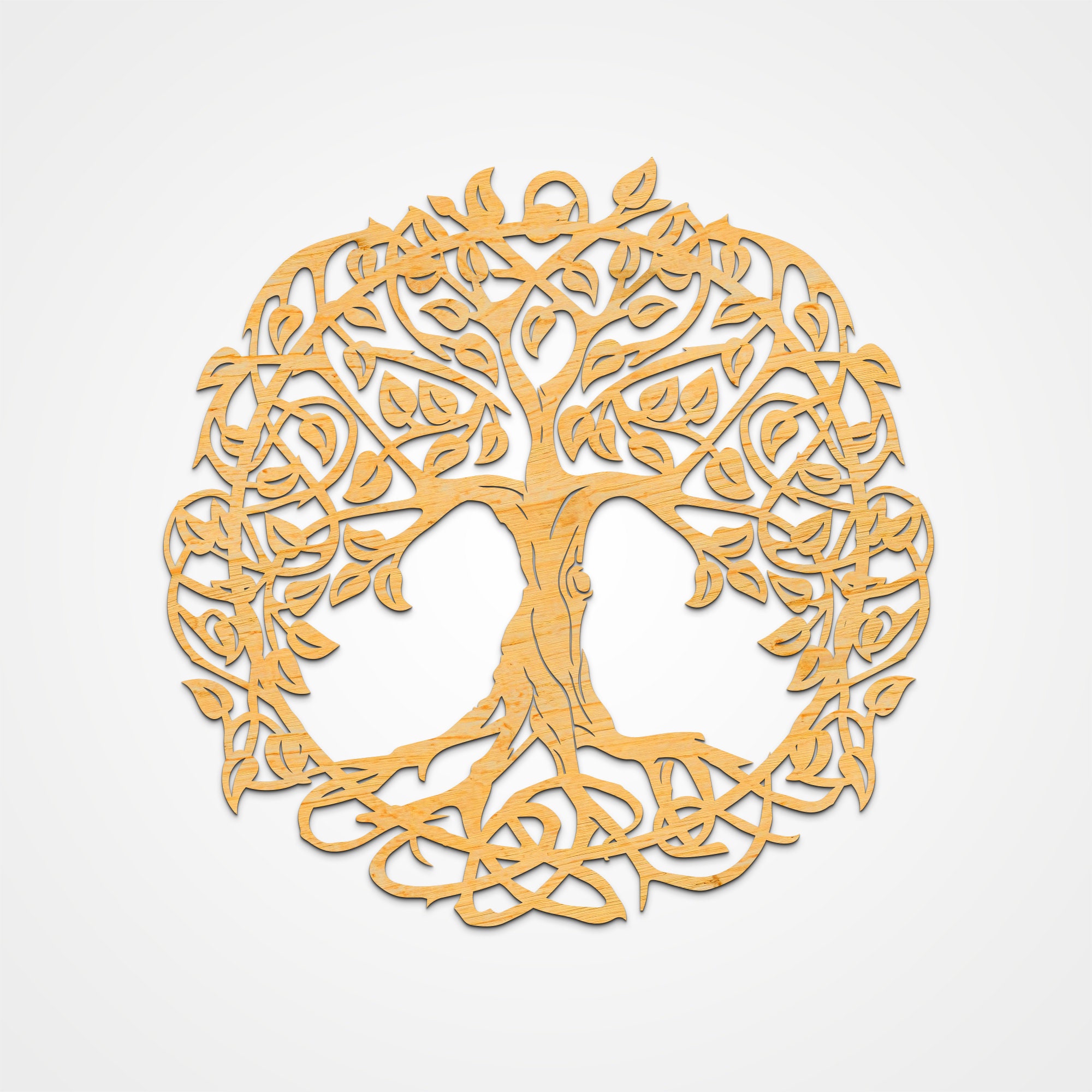 Wooden Circle Trees of Life - 3 Sizes (37cm, 48cm & Large 70cm Diameter ...