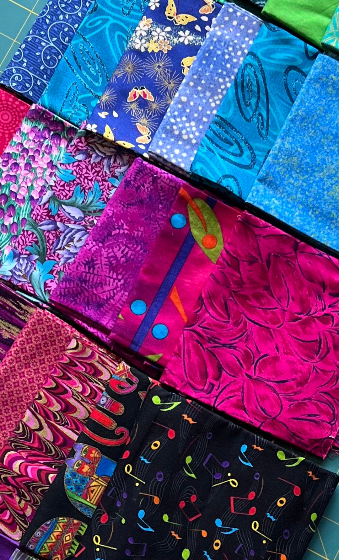 Quilter's Stash Builder Bundle 5 Pounds Eco-friendly Upcycled Cotton ...