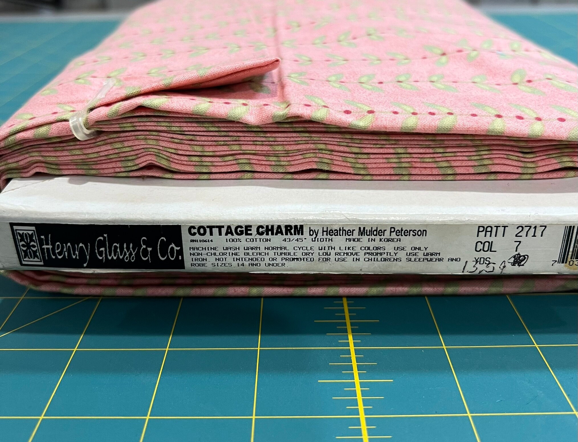 Charming Cottage Charm Fabric BTY by Heather Mulder Peterson for Henry ...