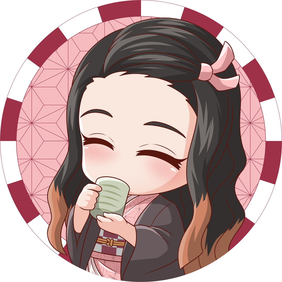 Nezuko Fanart Sticker - Etsy
