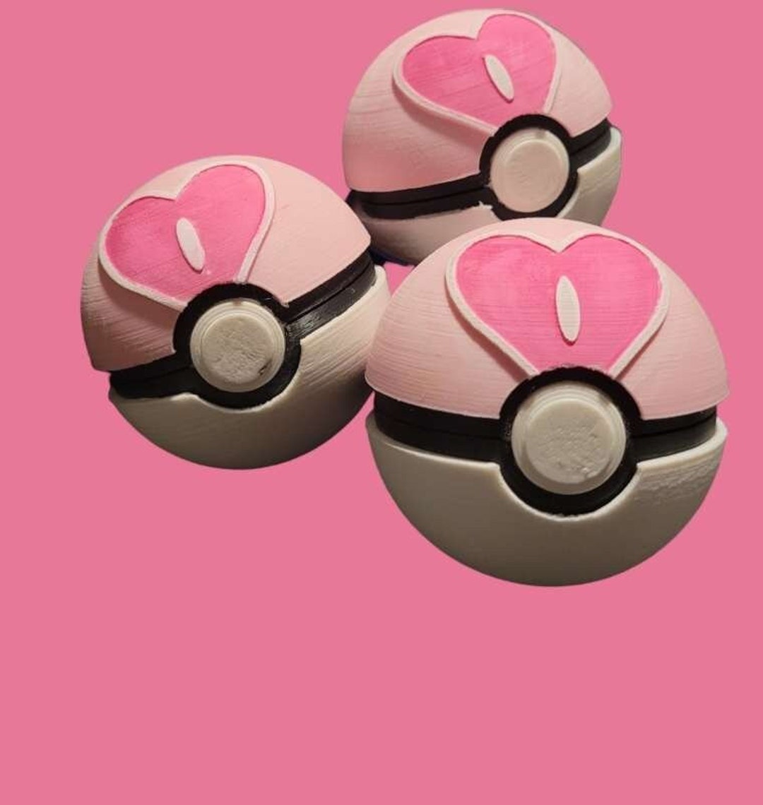 Loveball (functional Pokeball)- Fully Functional Hinge Display PROP! - Etsy