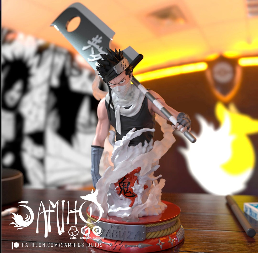 Zabuza Demon of the Hidden Mist Figure - Etsy
