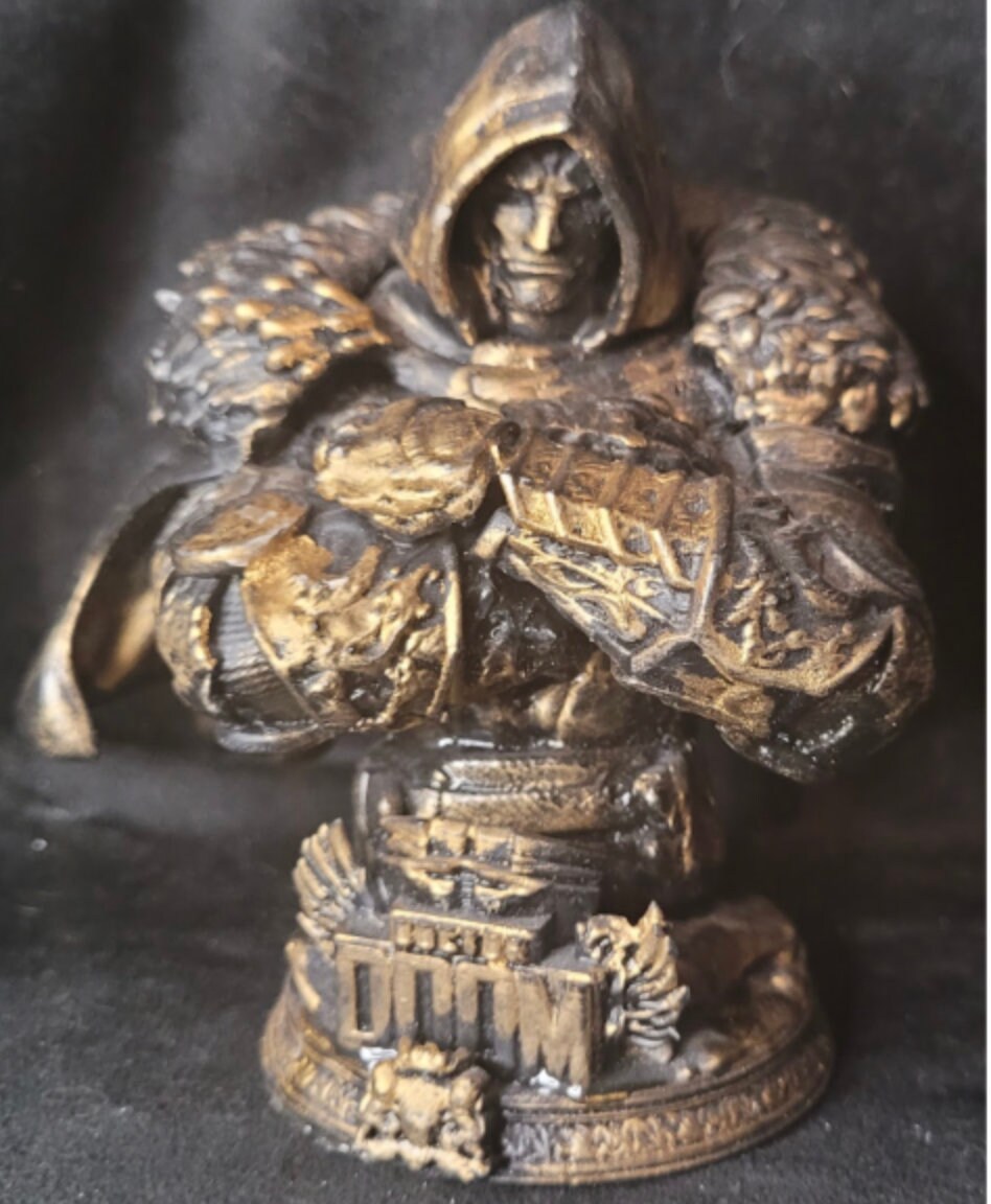 Dr. Doom Bust - Etsy