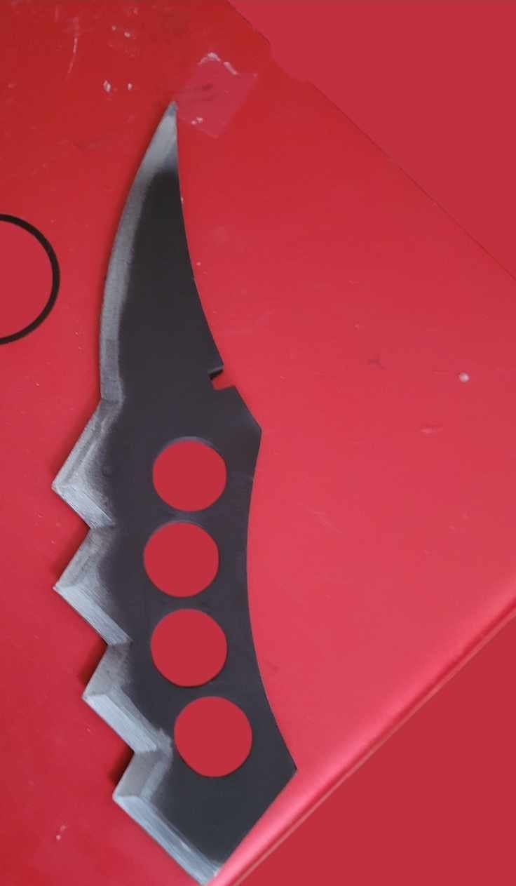 Asuma Chakra Blade Prop - Etsy