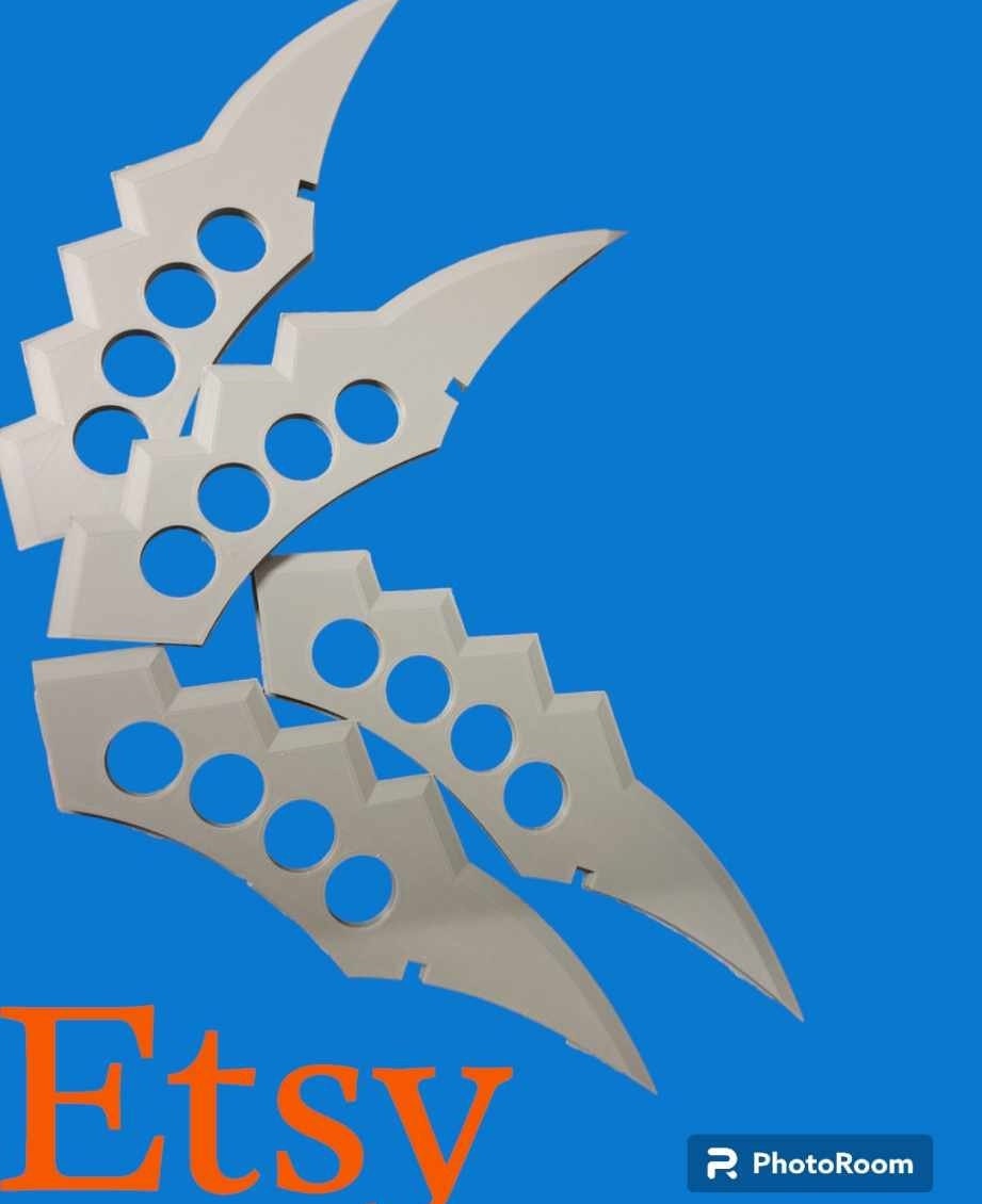 Asuma Chakra Blade Prop - Etsy