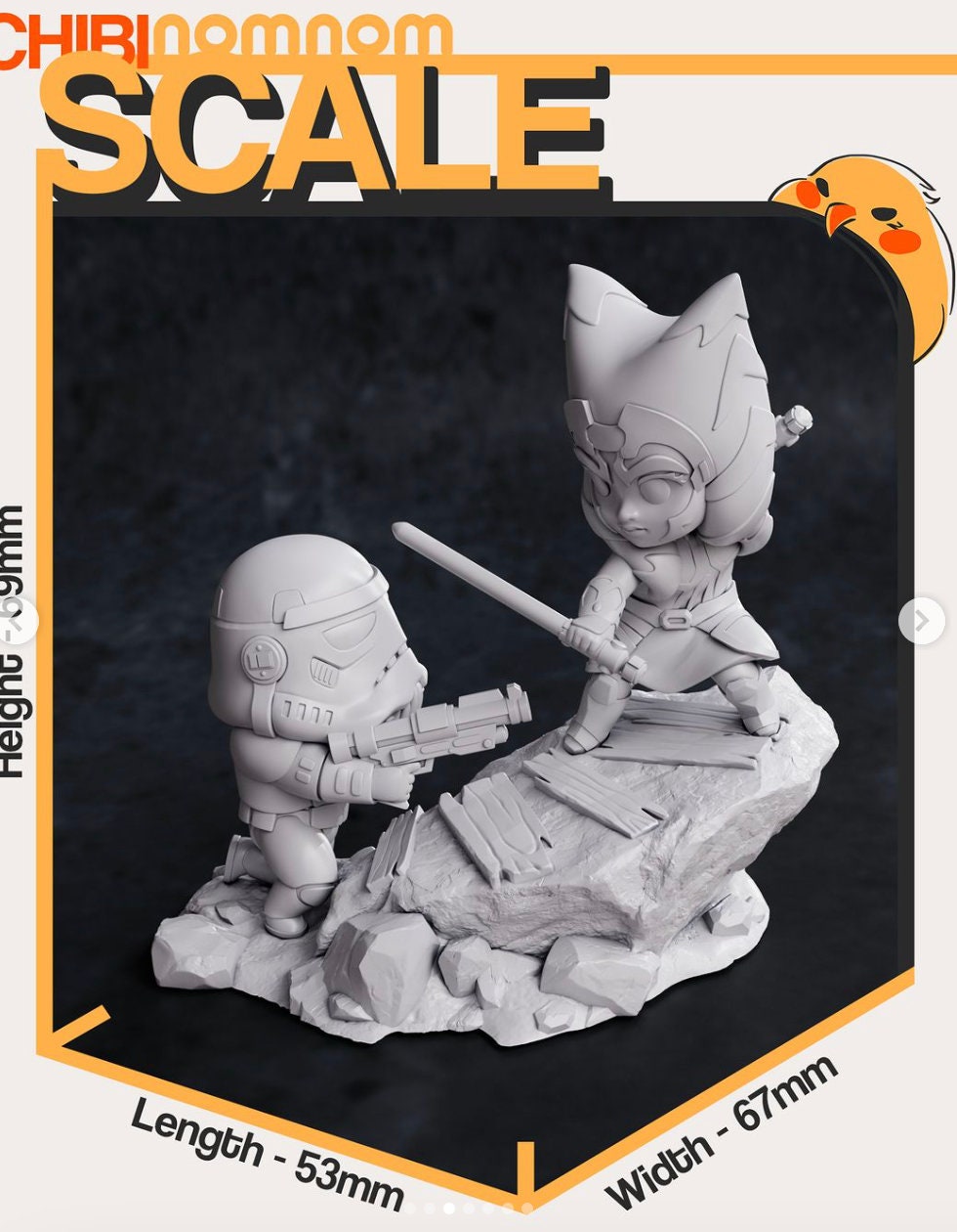 Ahsoka Tano Model Kit - Etsy