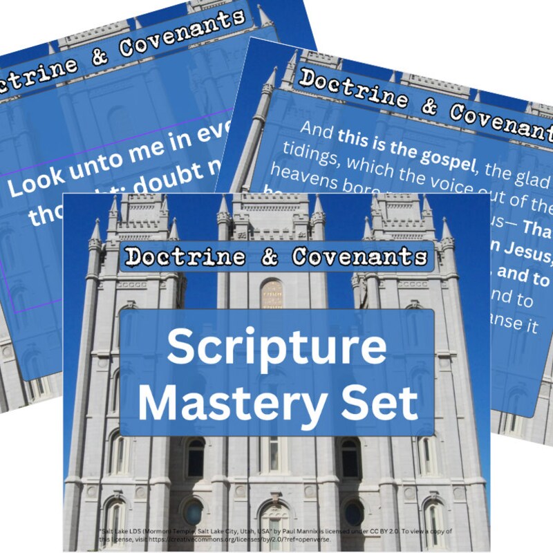 Doctrine Covenants - Etsy