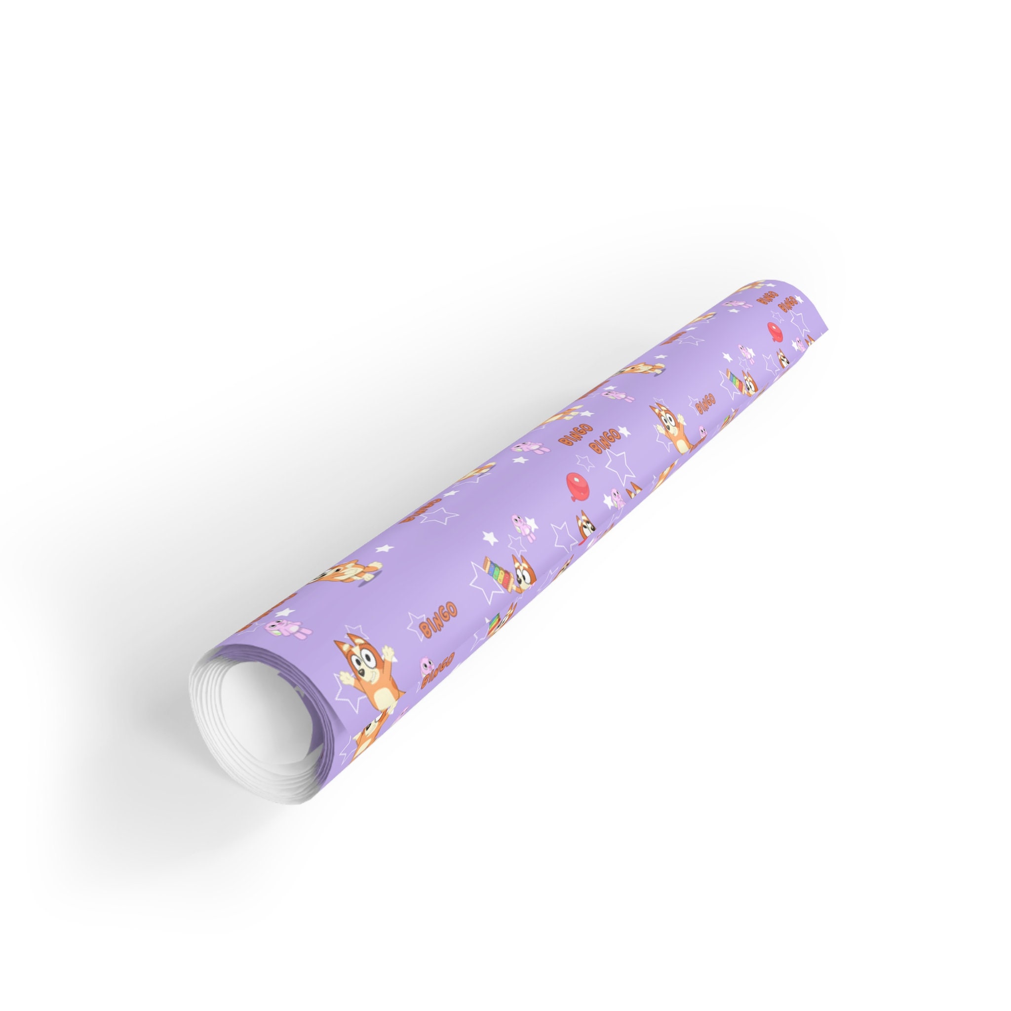 Custom Bluey Gift Wrap for Kids Bluey Birthday Gift Wrapping Paper ...