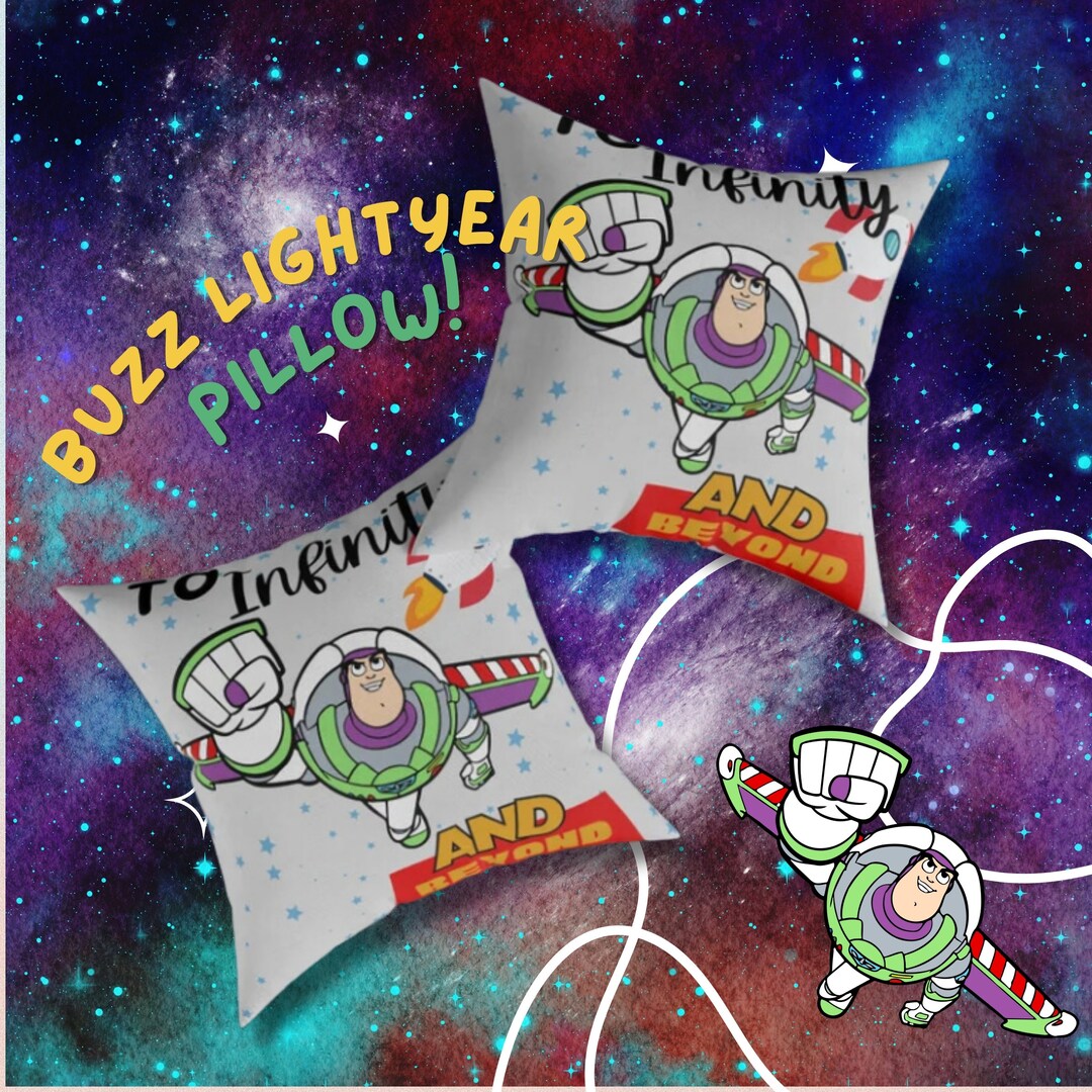 Buzz Lightyear Pillow Kids Room Decor Throw Pillow Toy Story Design ...