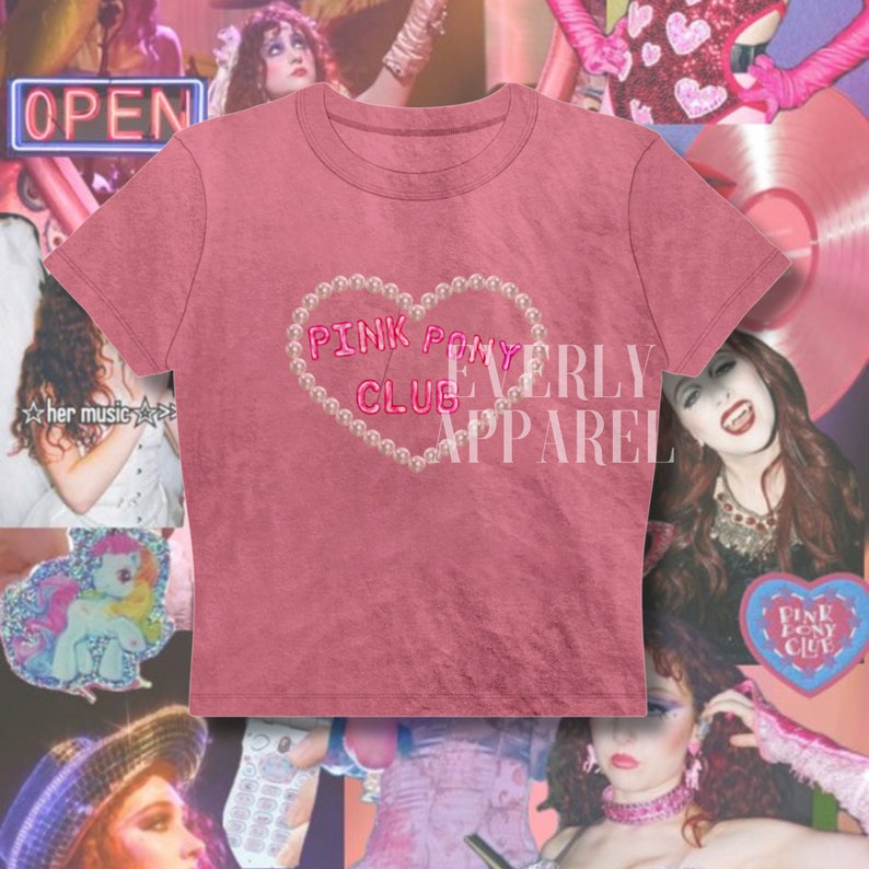 Pink Pony Club Tee Chappell Roan Shirt Rise and Fall of A Midwest ...