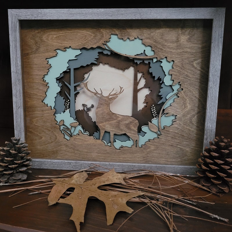 Wood Shadow Box - Etsy