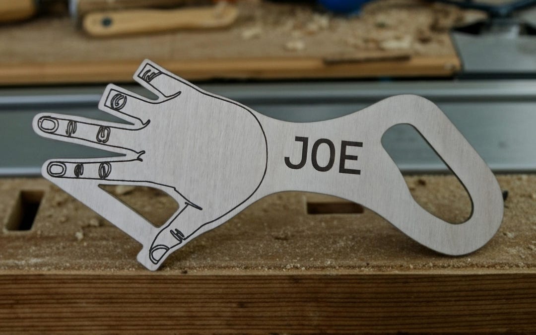 Personalized Table Saw Push Stick, Custom Wood Working Tool, Funny ...