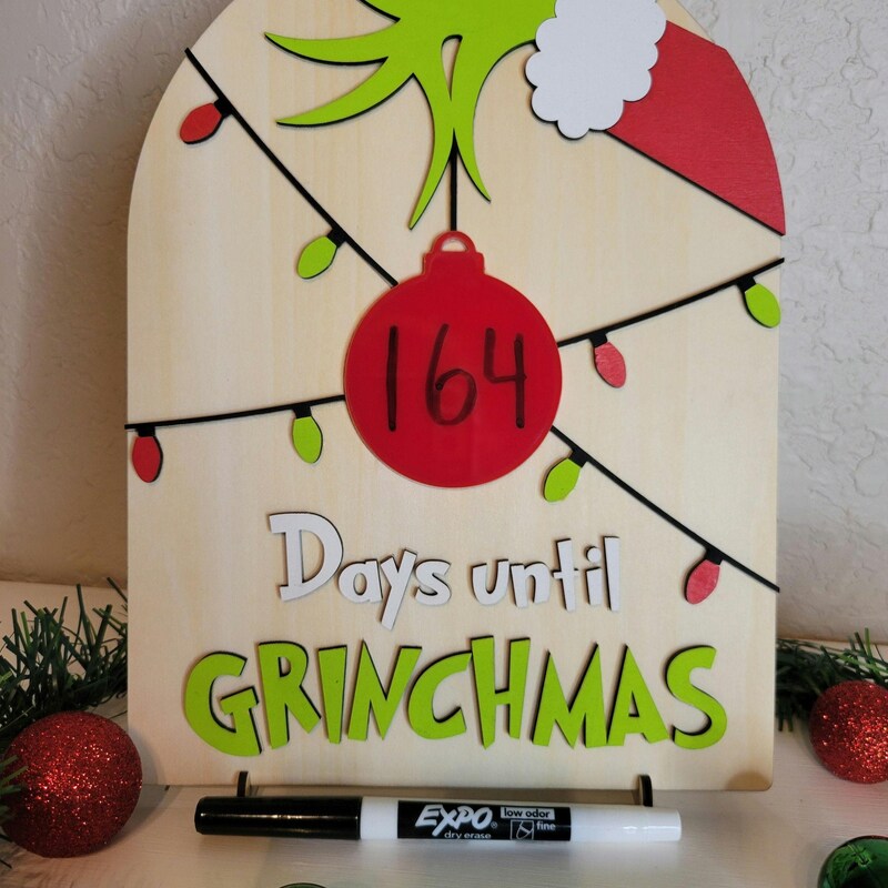Grinch Countdown - Etsy