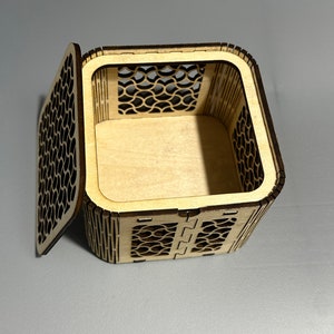 Small Wooden Decorative Box - Etsy