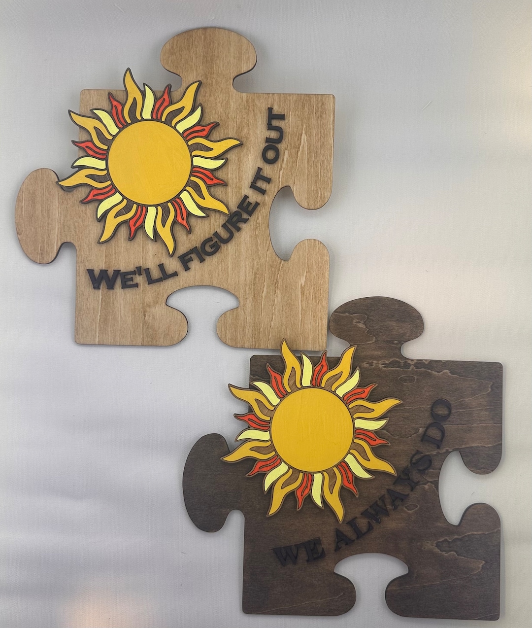 Best Friend Puzzle Pieces - Etsy