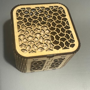 Small Wooden Decorative Box - Etsy