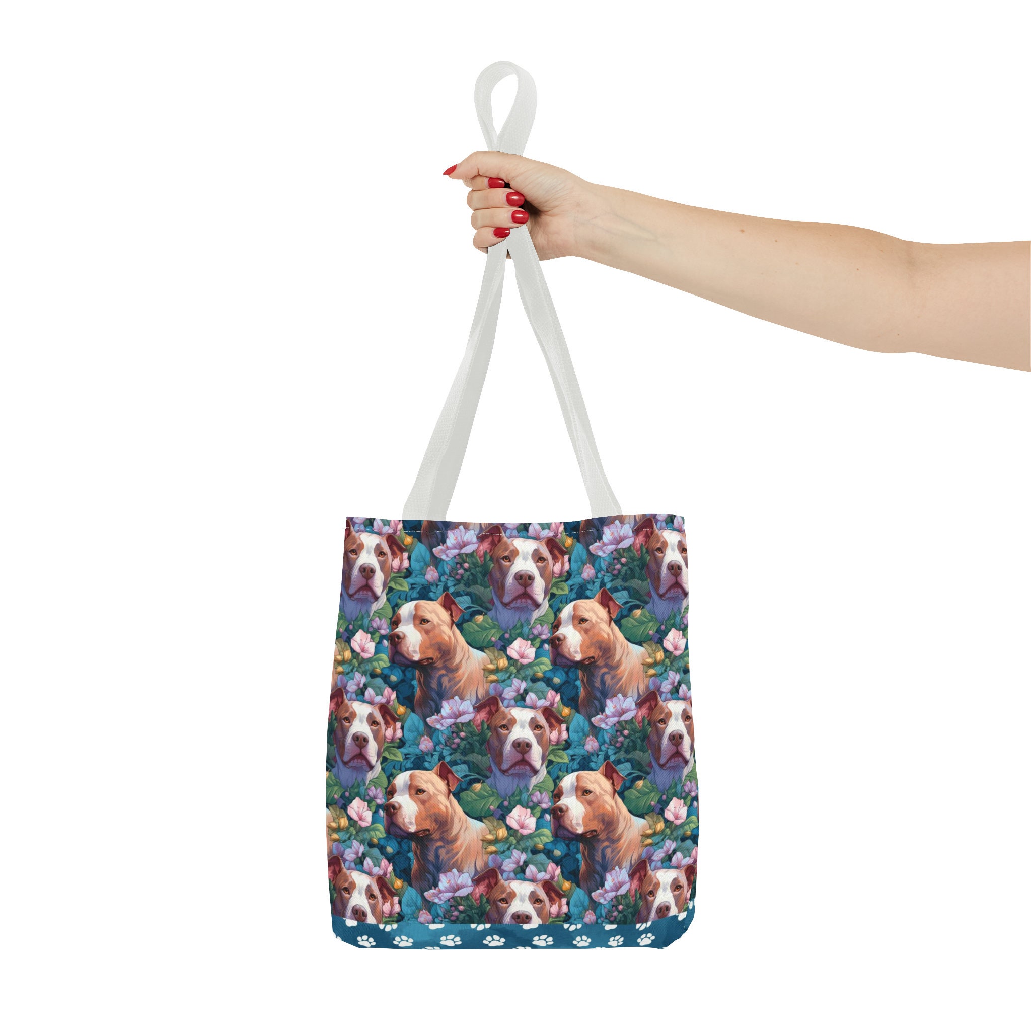 Pitbull Mama Tote Bag, Pittie Mom, Rescue Mama, Gift for Pitbull Mom ...