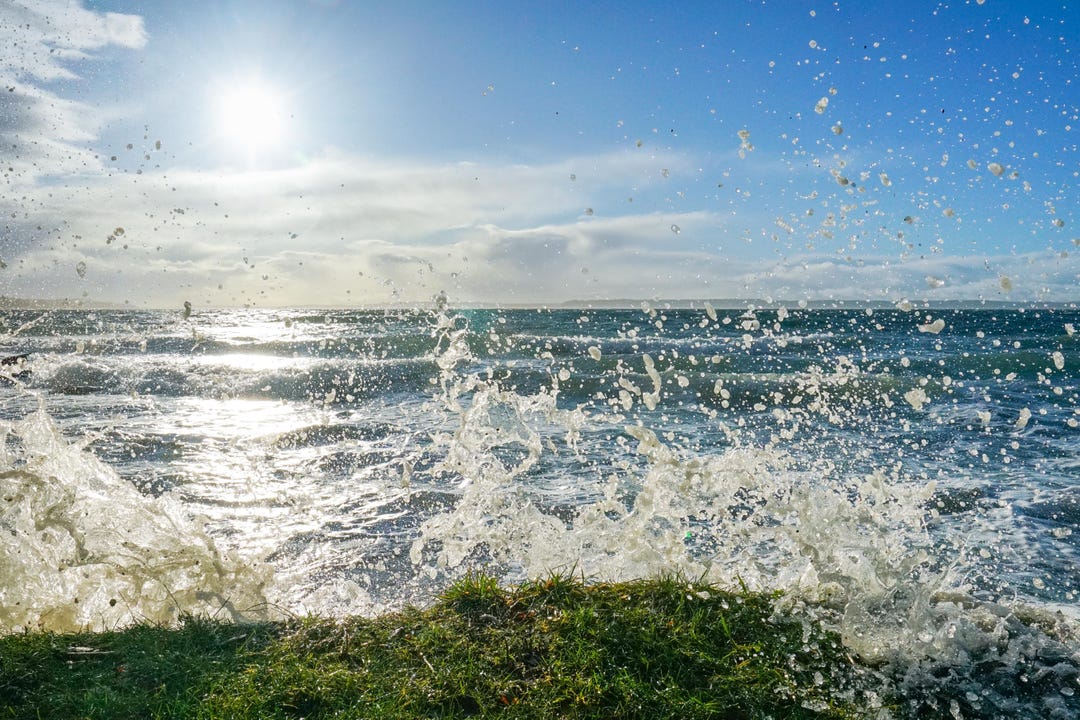 Puget Sound Wind and Waves - Photography Print - Etsy