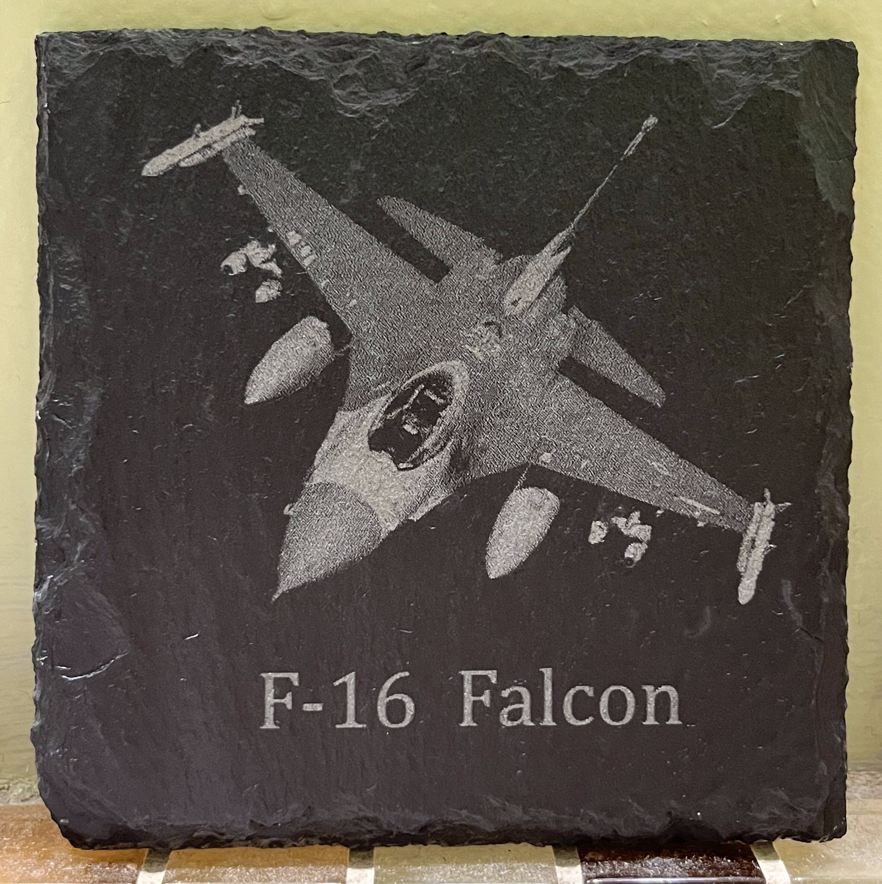 Aircraft-themed Engraved Slate Coaster Set of 4 - Etsy