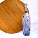 Hand Painted-wolf Bottle-howling Wolf Decor-stars and Moon-gift for ...