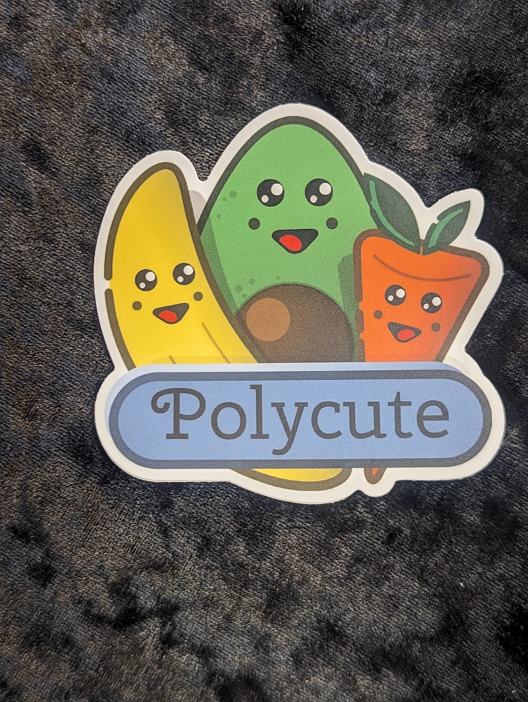 Poly Cute Sticker - Etsy