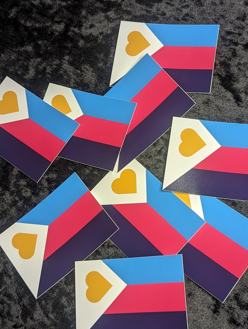 Polyamory Pride Flag Sticker - Etsy