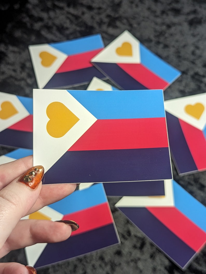 Polyamory Pride Flag Sticker - Etsy