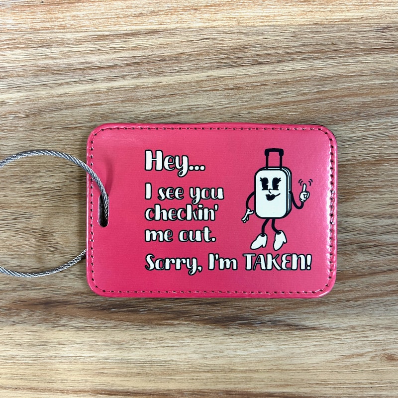 Funny Luggage Tags - Etsy