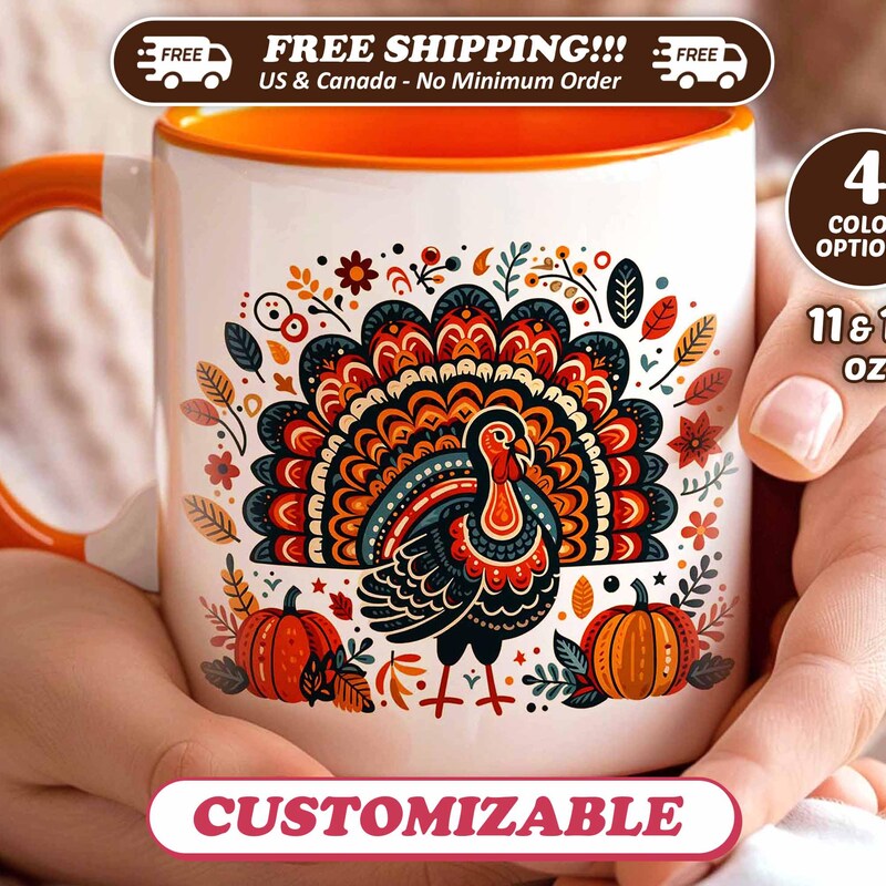 Thanksgiving Mug - Etsy