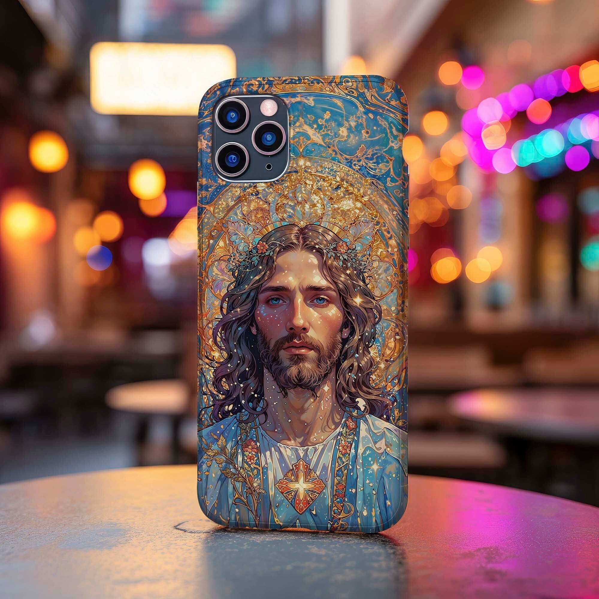 Jesus Christ Our Lord Phone Case Christian Gift iPhone 15 Plus Pro Max ...
