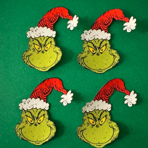 Grinch Applique - Etsy