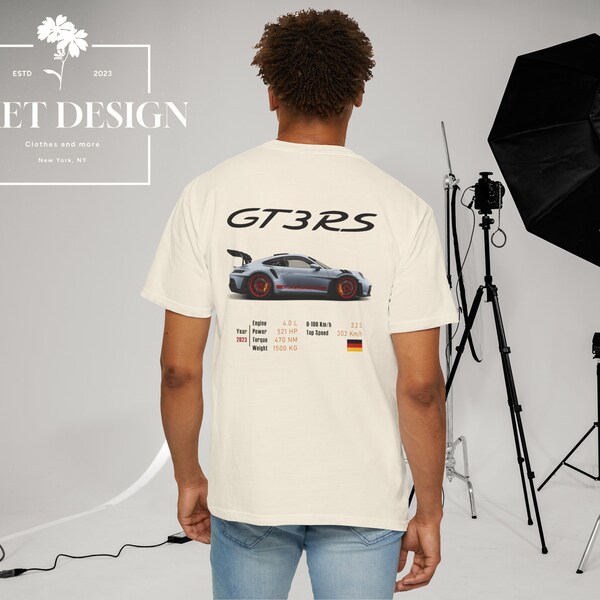Porsche Gt3 Rs Shirt - Etsy