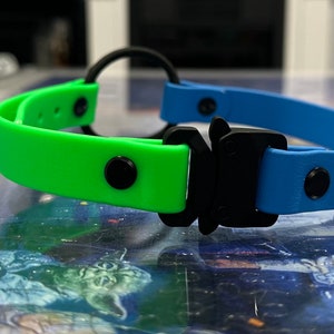 Custom Biothane Quick Release E-collar Straps - Etsy