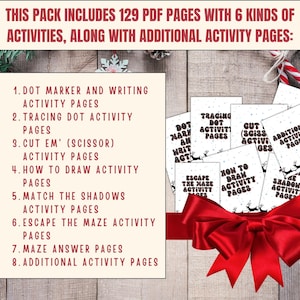 Printable Christmas Activities | Holiday Activity Pages for Kids ...