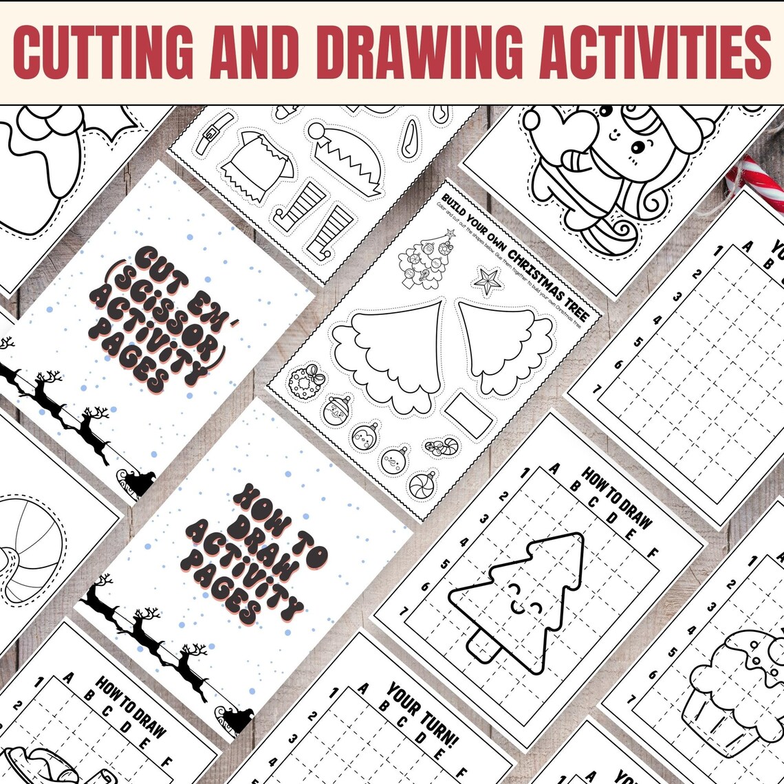 Printable Christmas Activities | Holiday Activity Pages for Kids ...