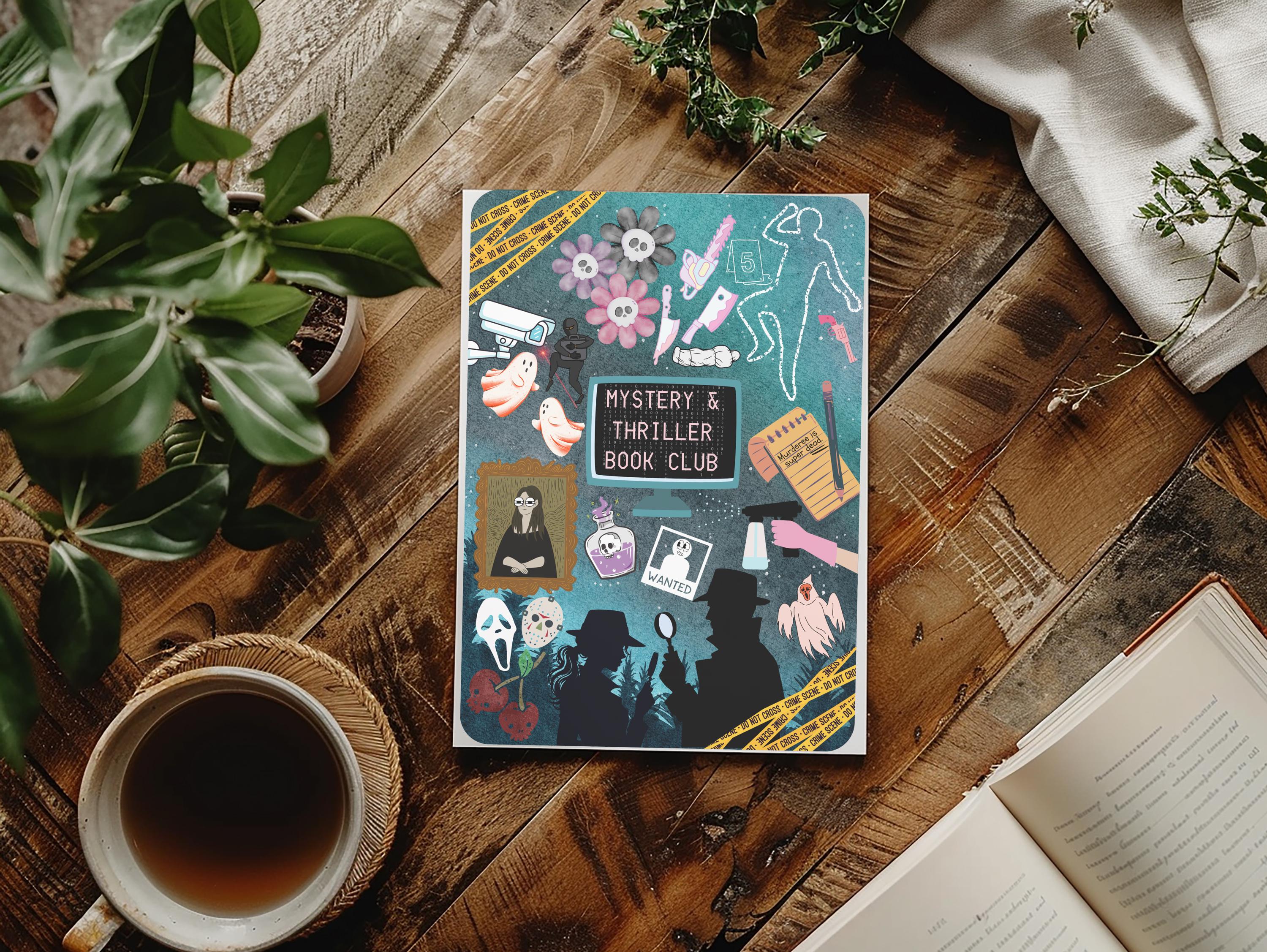 Kindle Insert Printable Design Mystery Thriller Cute Funny Books ...