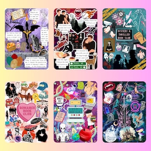 Kindle Insert Printable Design Mystery Thriller Cute Funny Books ...