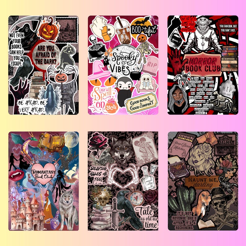 Kindle Insert Printable Design Mystery Thriller Cute Funny Books ...