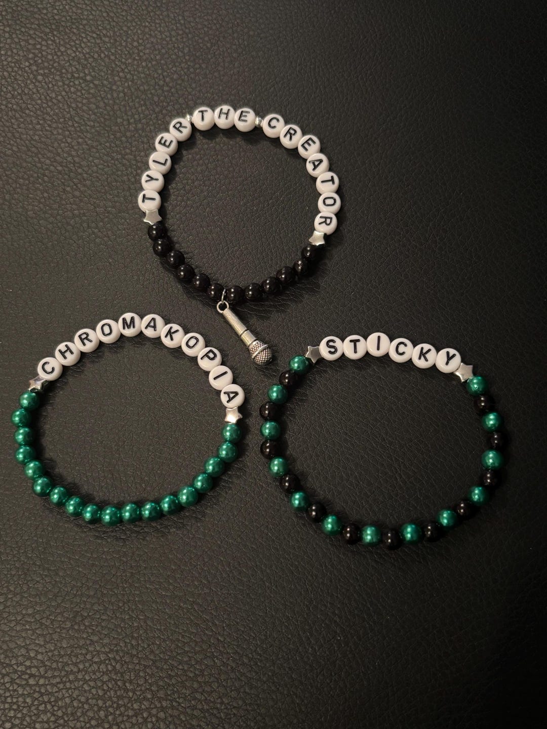 Tyler the Creator Inspired Friendship Bracelets, Set of 3 - Etsy