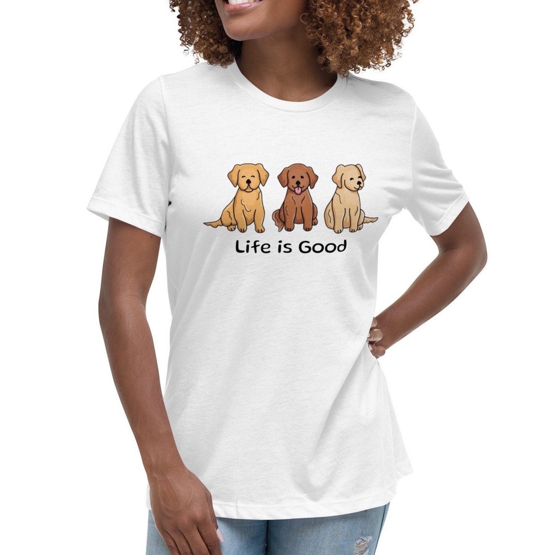 Women's Life is Good Tshirt - Etsy