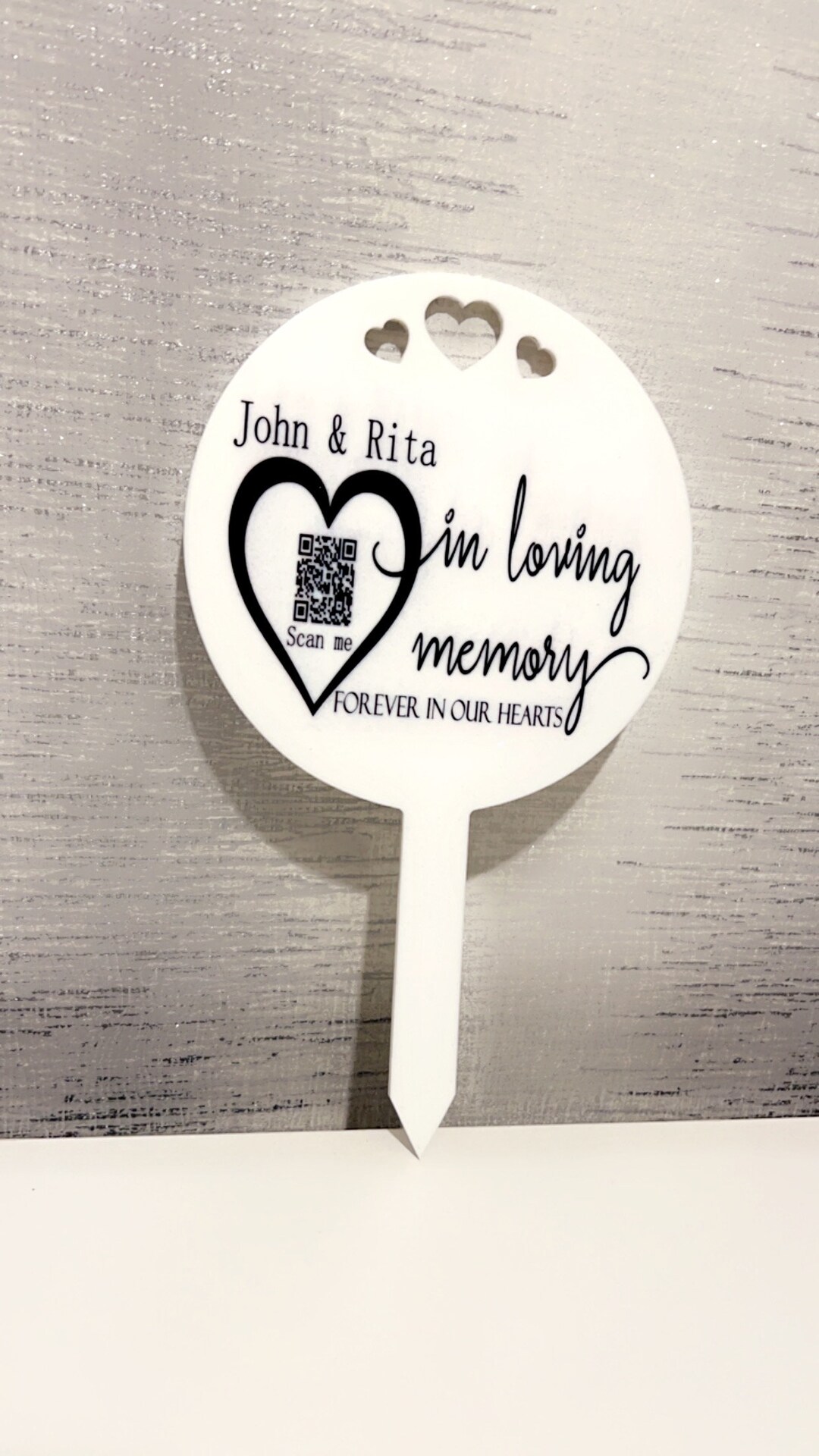 QR Code Grave Markers - Etsy