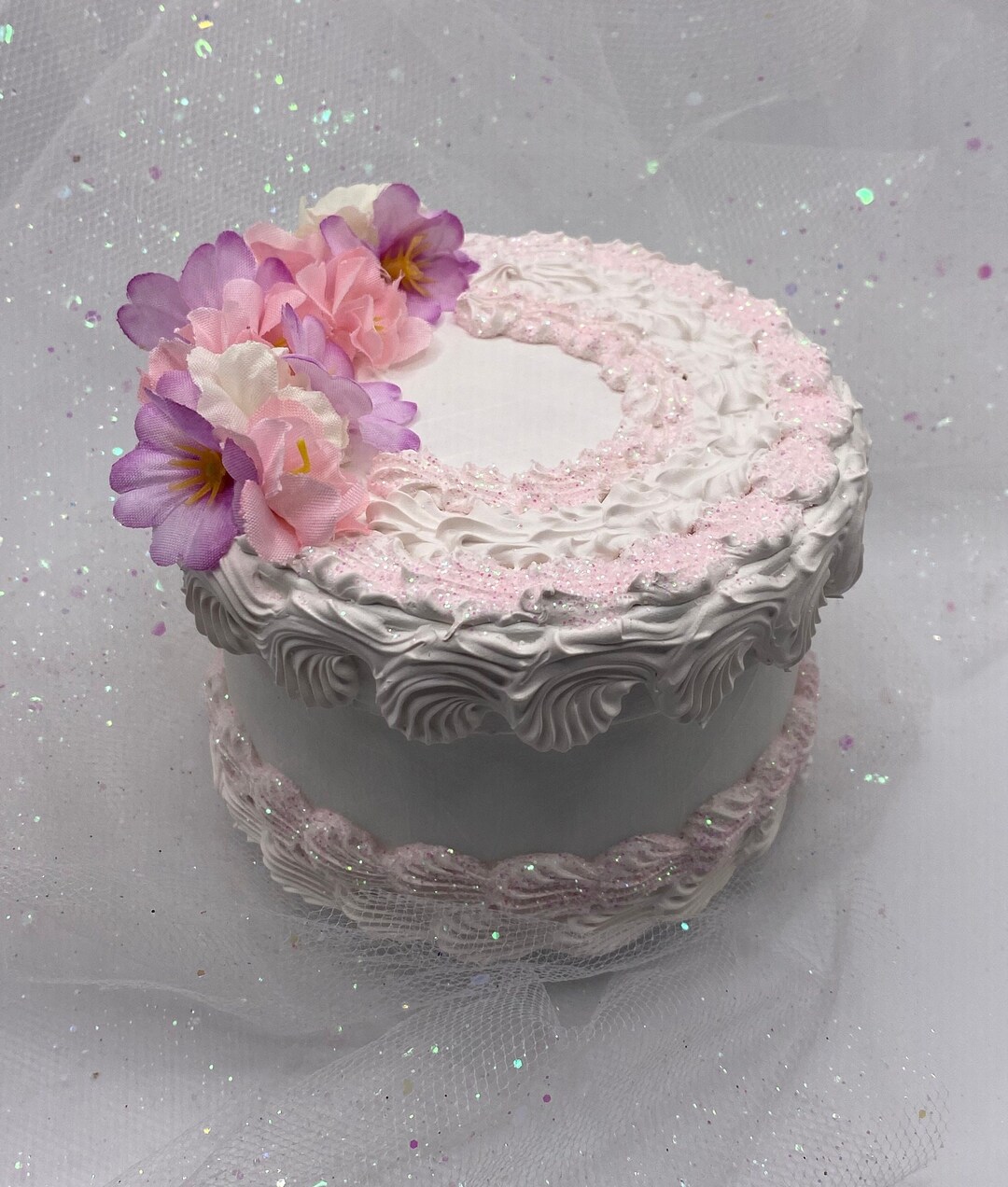 Handmade Fake Cake Box for Bridal Shower Gifts, Proposal Box, Birthdays ...