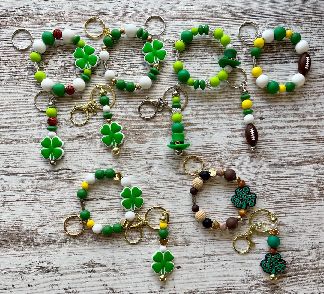 IRISH- Silicone Bead Keychains & Tumbler Charms - Etsy