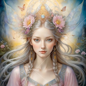 Magical Princess Stock Image, Fantasy Artwork, D&D Graphic, Fairytale ...