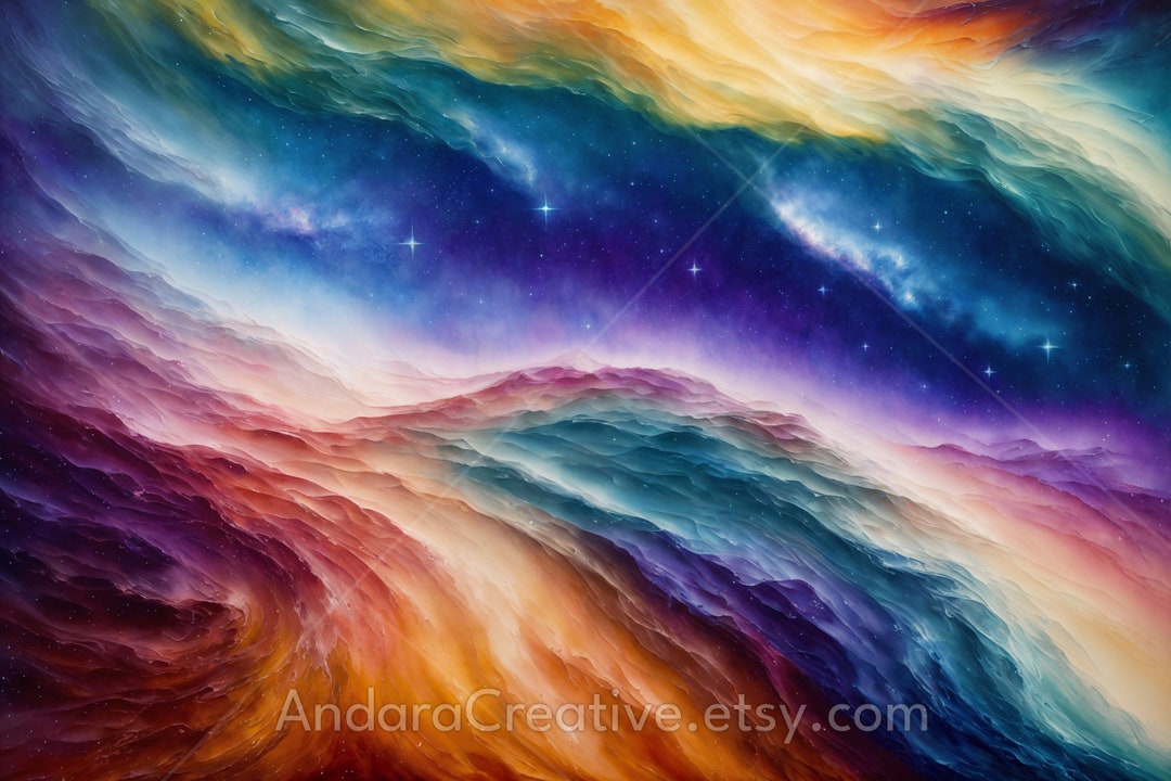 Cosmic Odyssey Artwork, Space Exploration Art, Nebula Background, Space ...
