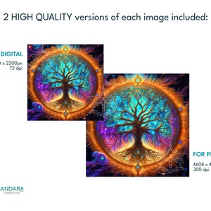 Tree of Life Artwork Lebensbaum Art High Resolution Stock - Etsy